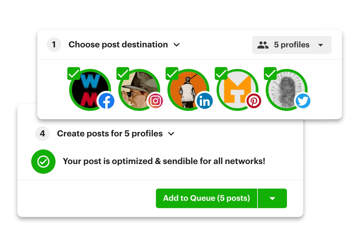 Create: Compose, customize and preview your posts
